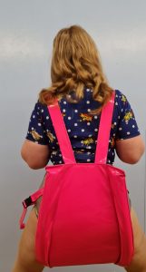 Pink PVC Spreader Pants