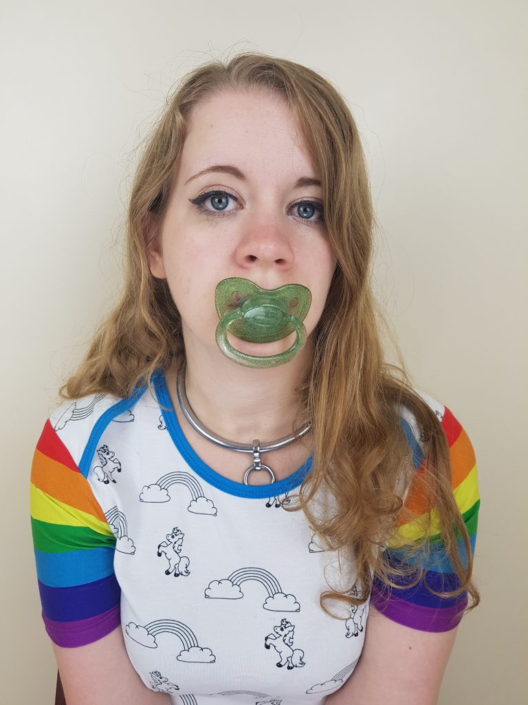 Sparkling Translucent Green Pacifier