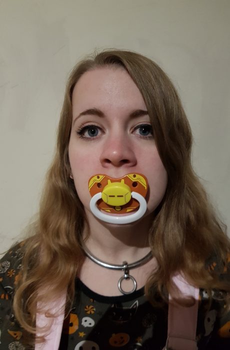 Translucent Yellow and Yellow pacifier – The Dotty Diaper Company